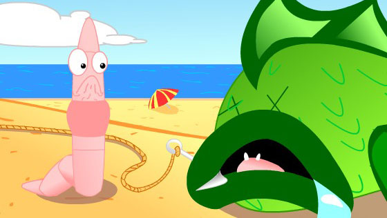 11 Second Club - wilbur the worm